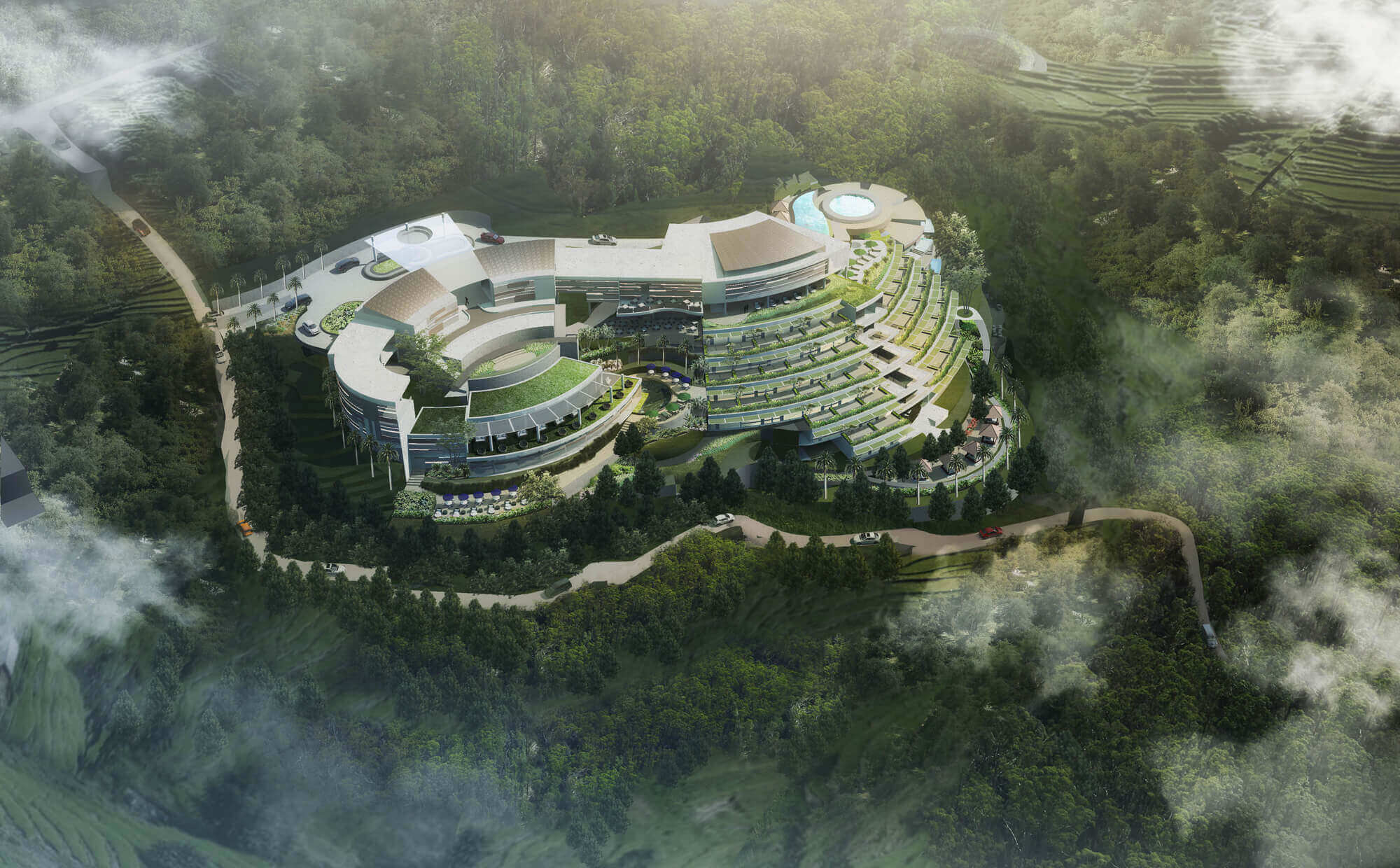 Green Grand Hotel - Dynasty kitchen Cabinet